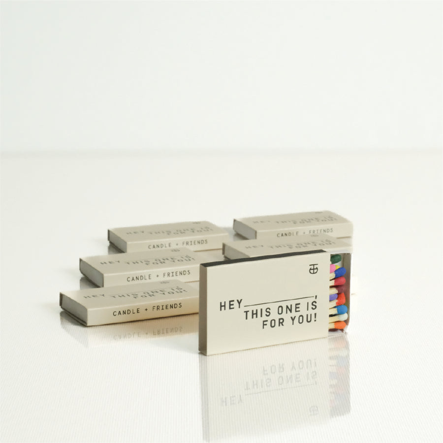 Small Matchboxes Customizable with Name – Candle and Friends